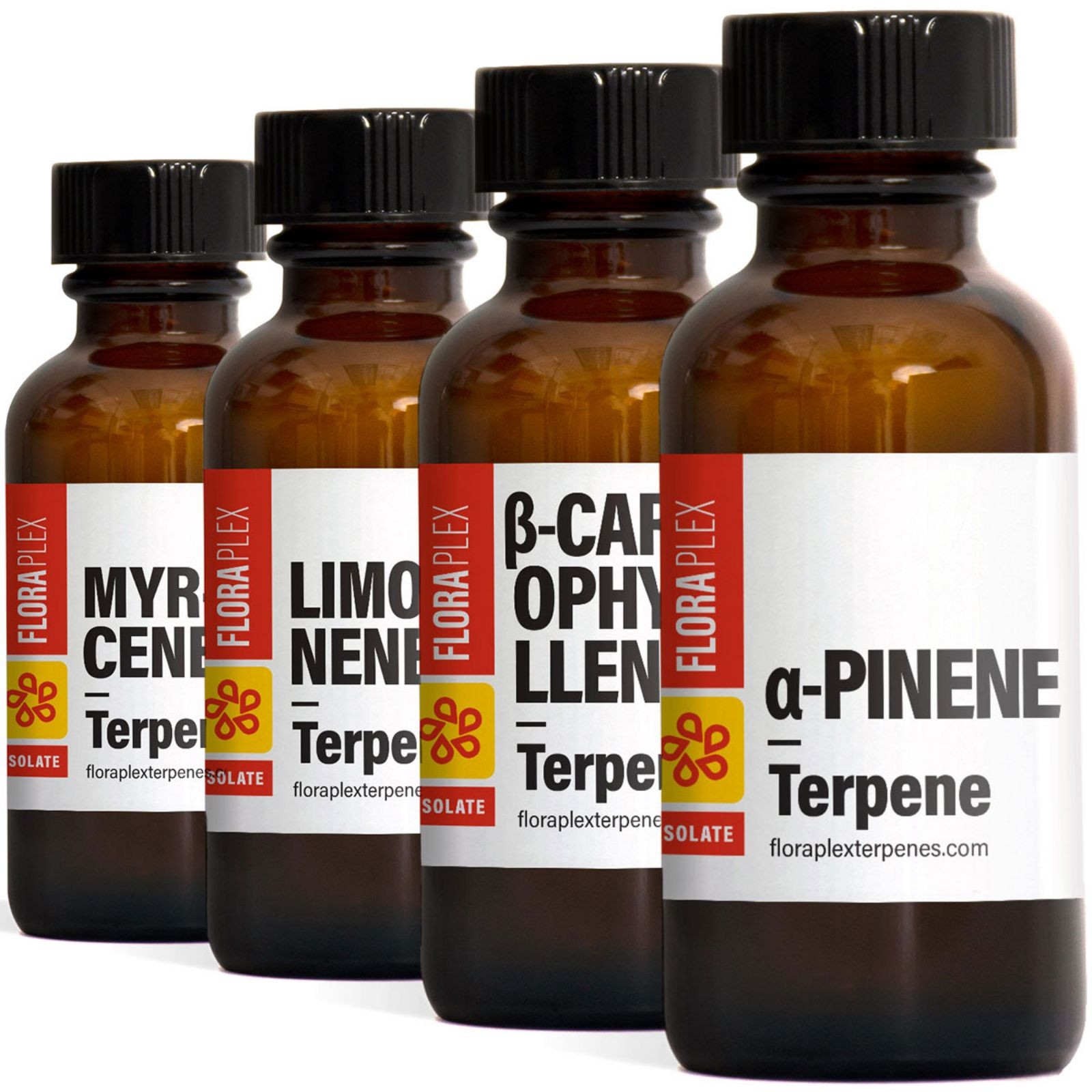 Floraplex Terpenes: Starter Pack - 4 Isolated Terpenes | Leafly Floraplex Terpenes: Starter Pack - 4 Isolated Terpenes | Leafly